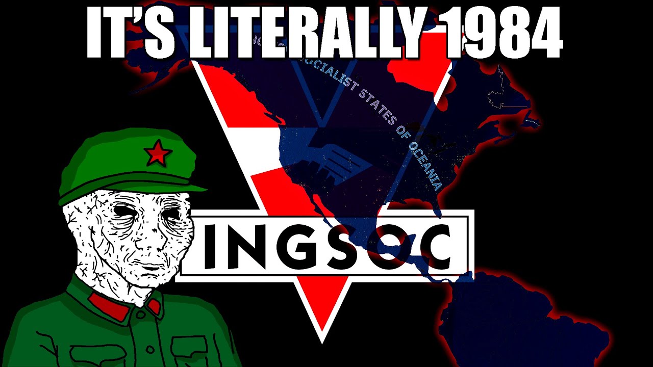 IT'S LITERALLY 1984 IN HOI4 - YouTube