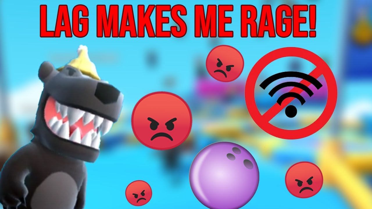 Lag Makes me Rage! (Stumble Guys: Episode 2) - YouTube