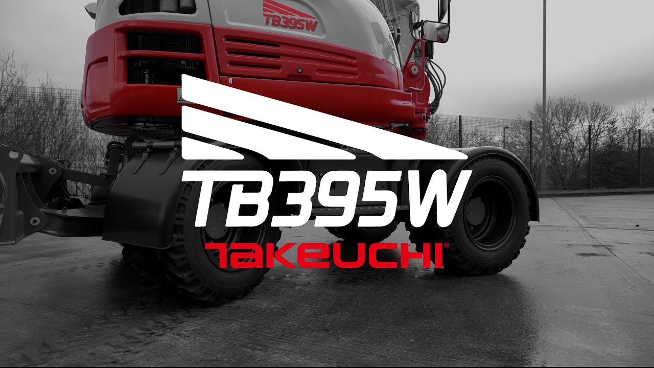 TB395W Wheeled Excavator | 10 Tonne - YouTube
