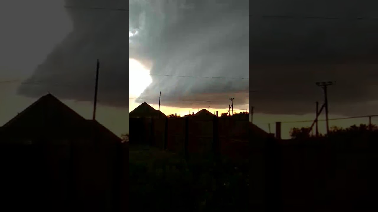 scary clouds - YouTube