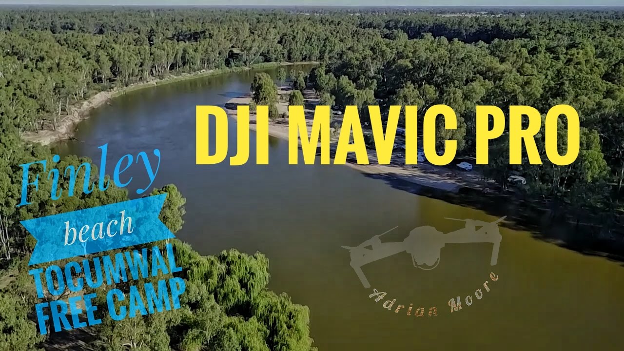 Dji mavic pro Finley Beach Tocumwal free camp NSW dji mavic pro fly ...