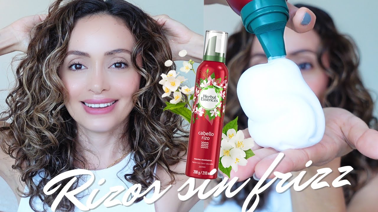 HERBAL ESSENCE Mousse Cabello Rizo ¿Funciona para rizos 2B - 3C? - YouTube