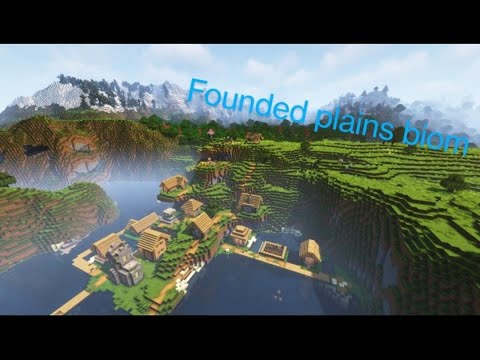 I found plains biom and build new house(Minecraft survival#7) - YouTube