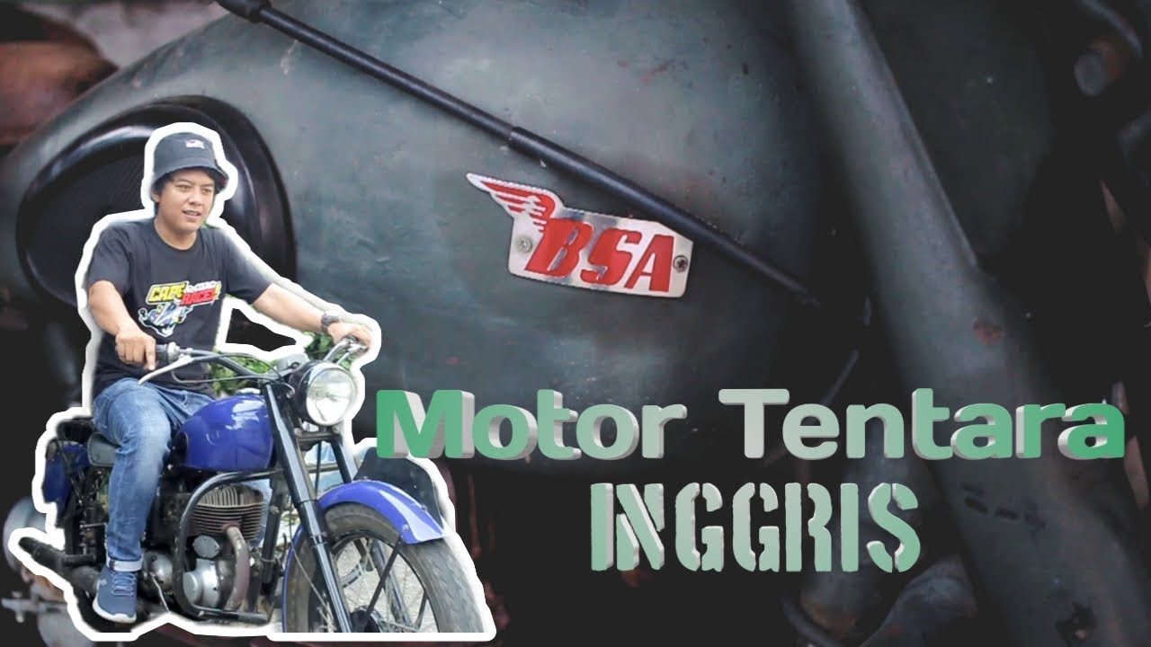 BSA M20 500cc,Pabrik Senjata Merakit Motor Untuk Perang. - YouTube