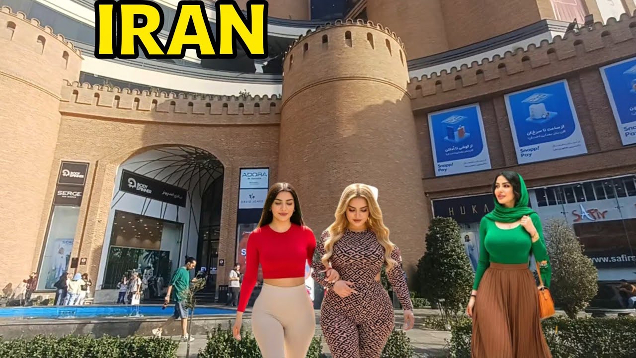 IRAN 🇮🇷 Tehran walking tour in the Niayesh mall : Luxury mall in Tehran ...