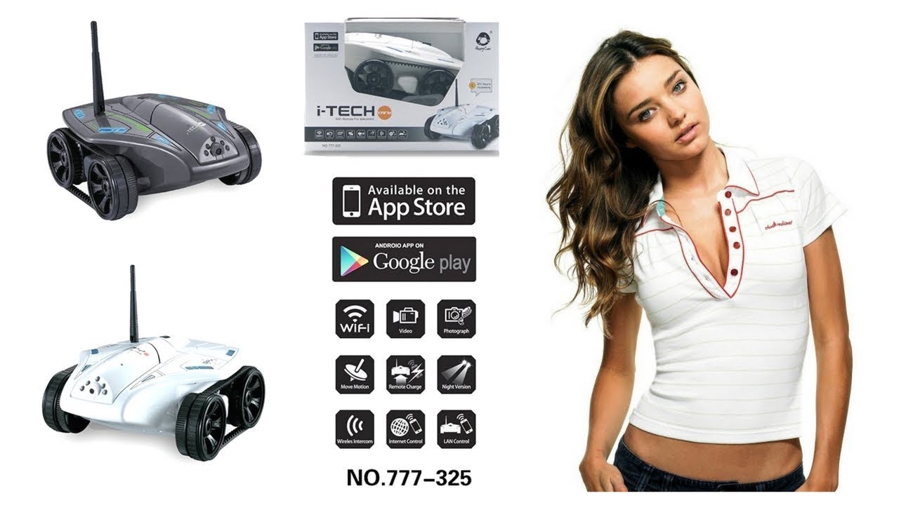RC Car Tank 777 325 Wifi FPV 1MP HD Camera App Remote Control Spy Toy ...
