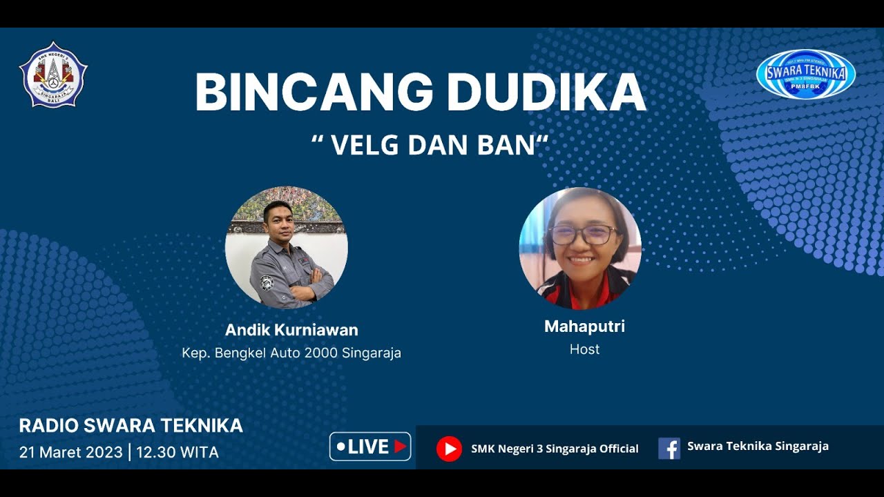 BINCANG DUDIKA - Andik Kurniawan - Auto 2000 Singaraja VELG DAN BAN ...