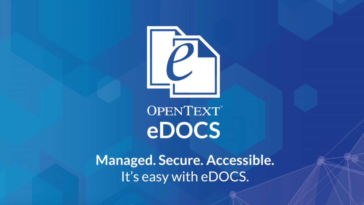 eDOCS DM Training - eDOCS 16 - A Day in the Life of the DM Information ...