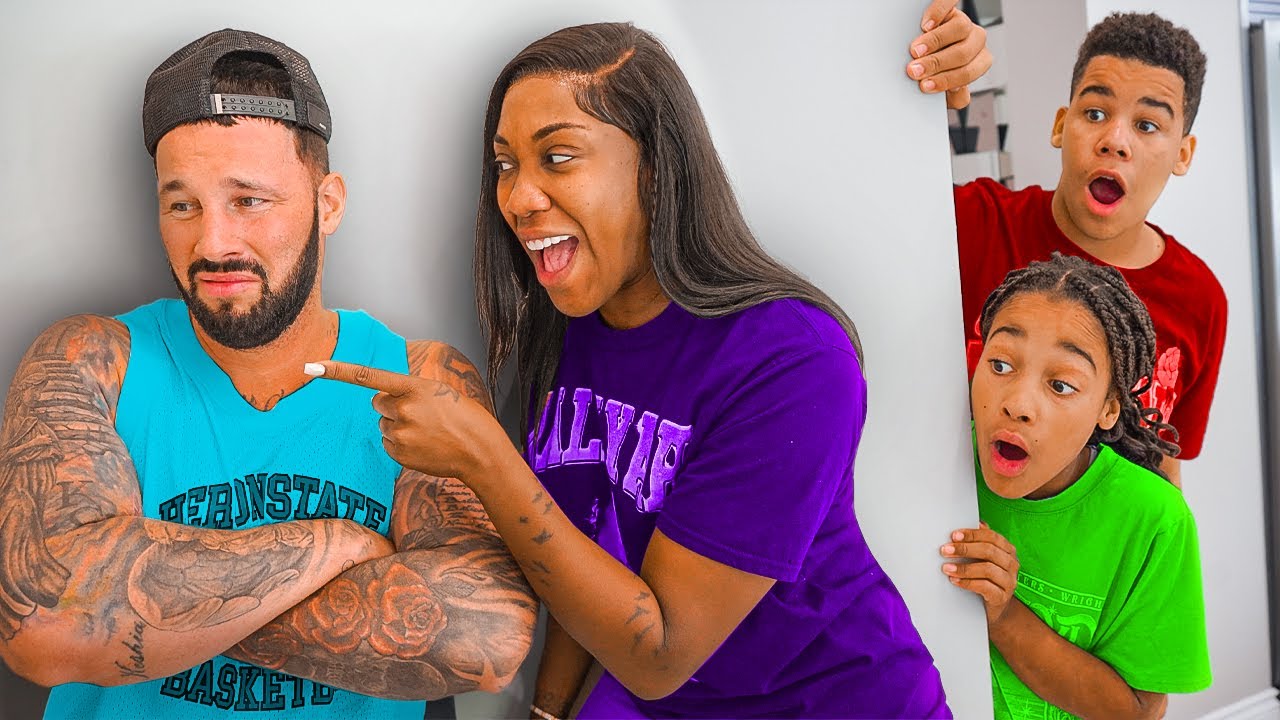 YouTubers HELP DAD ESCAPE TIME OUT, Mom ALMOST Finds Out!! - YouTube