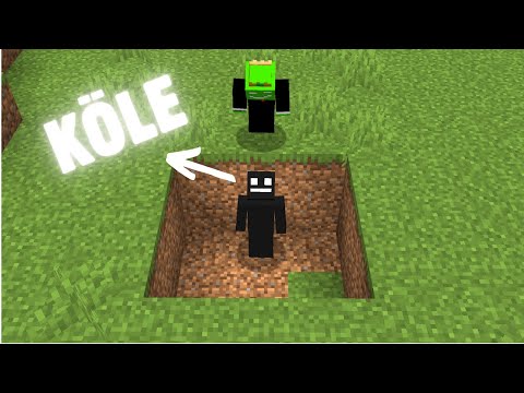1 KRAL 1 KÖLE - MINECRAFT KRAL VS KÖLE YARIŞMASI