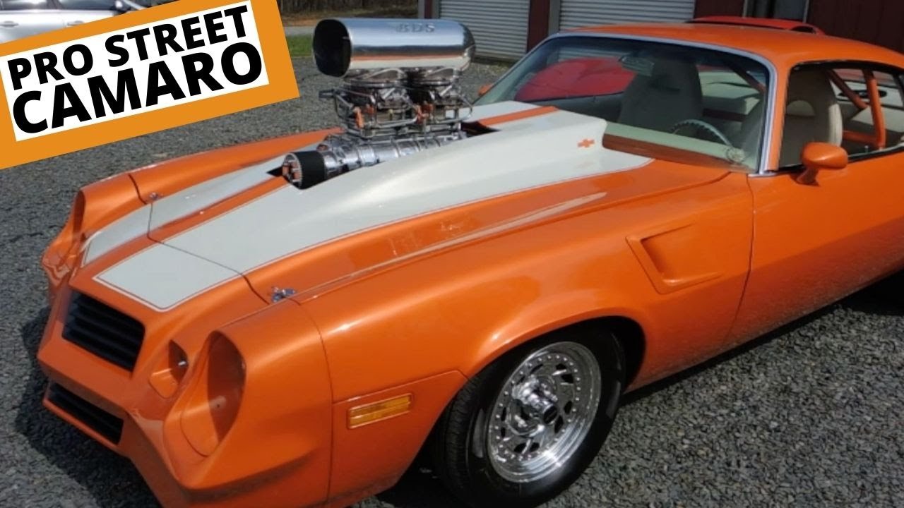 Pro Street Blower Camaro on Dyno - YouTube