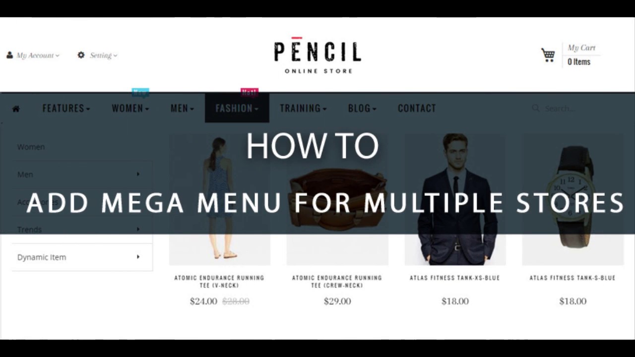 How To Create Menus For Multiple Storeview Easily Magento 2 Megamenu Extension Tutorials Youtube