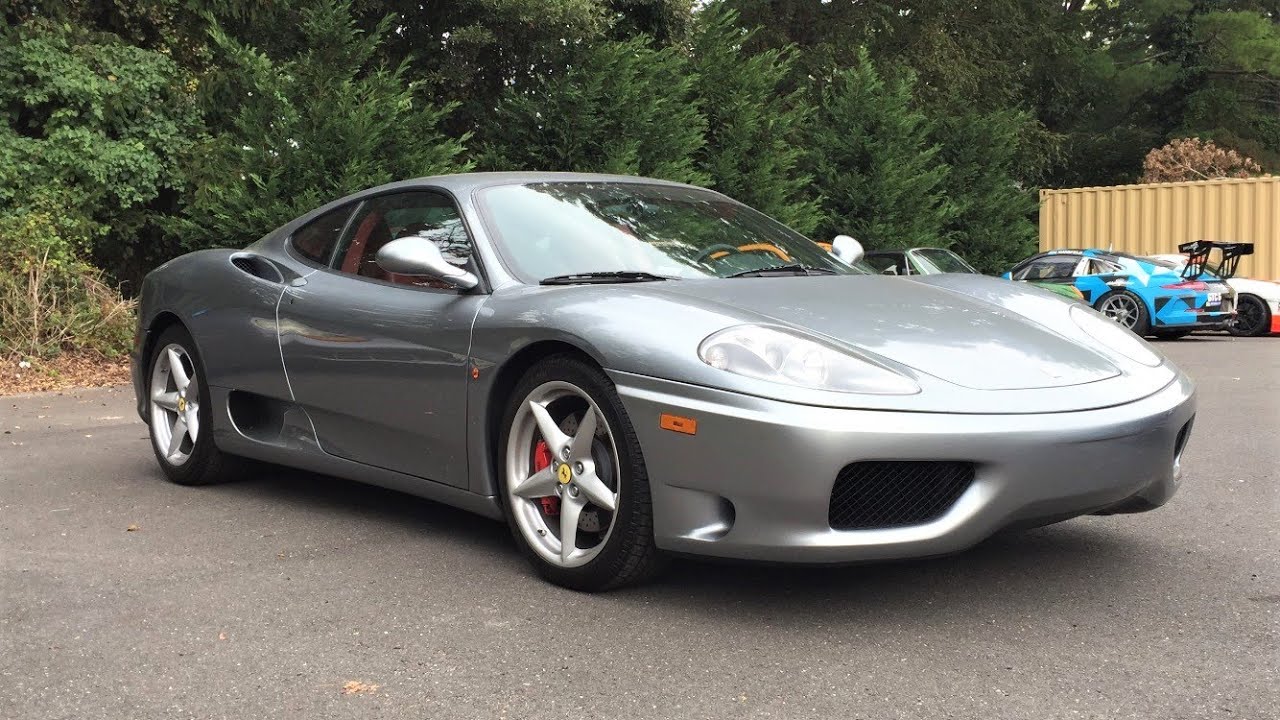 GRAY FERRARI 360 MODENA WALKAROUND - NEW JERSEY NJ SHORE CARSPOTTING ...