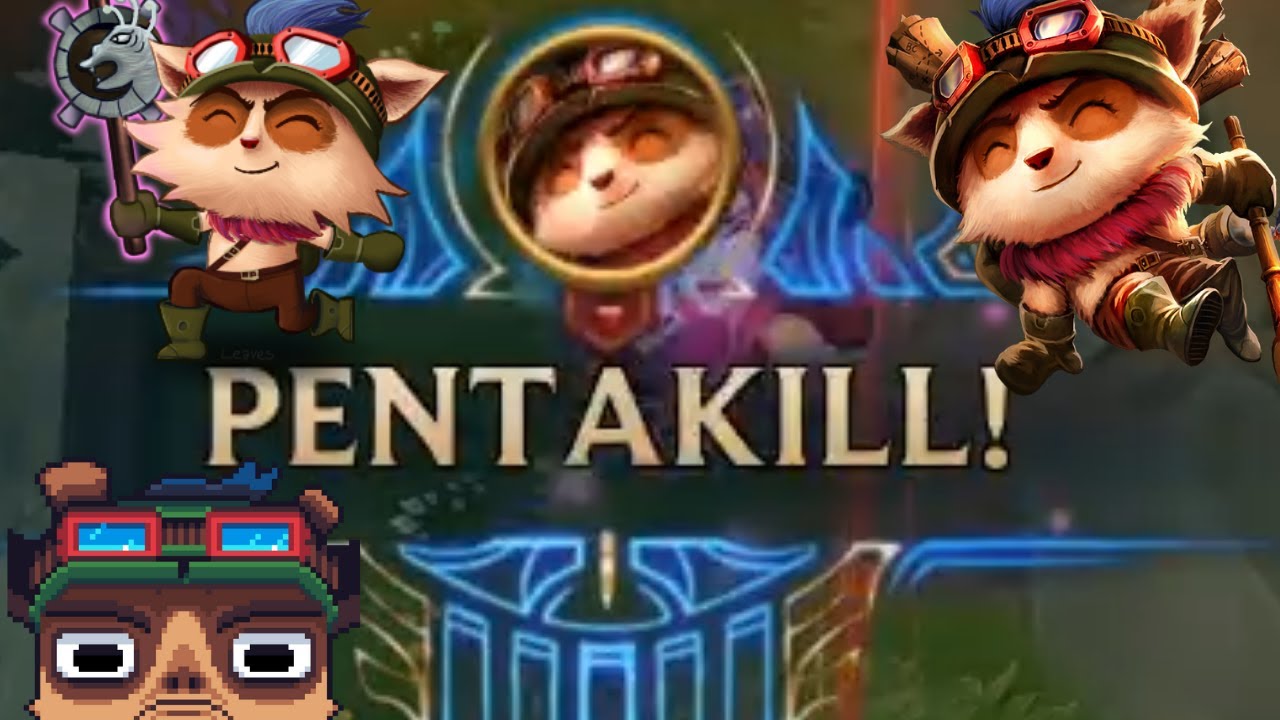 Penta Kill! [Teemo vs Riven] - YouTube