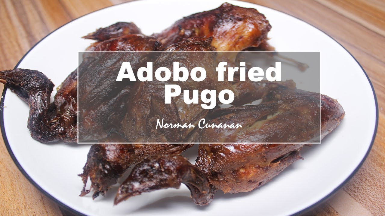 ADOBONG PINIRITONG PUGO RECIPE | ADOBO FRIED PUGO | # 63 - YouTube
