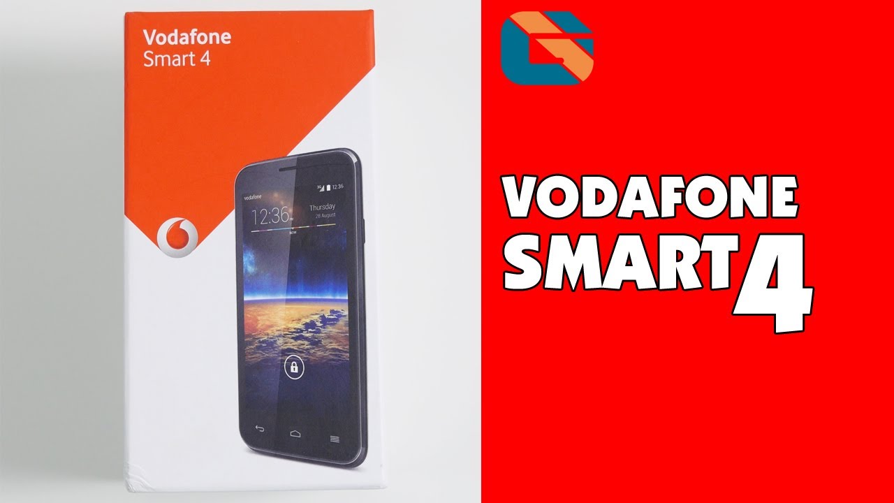 Vodafone Smart 4 Smartphone Unboxing & First Look - YouTube