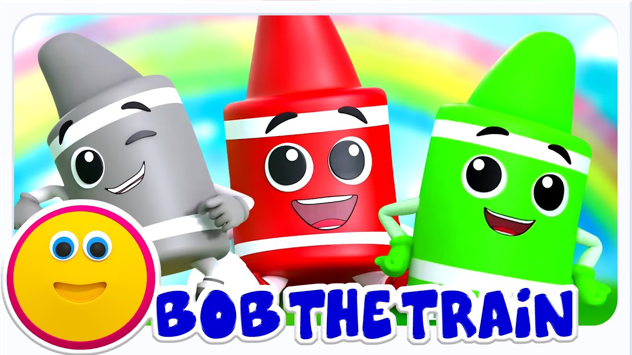 Learn Colors with Bob the Train & More Nursery Rhymes for Kids - YouTube