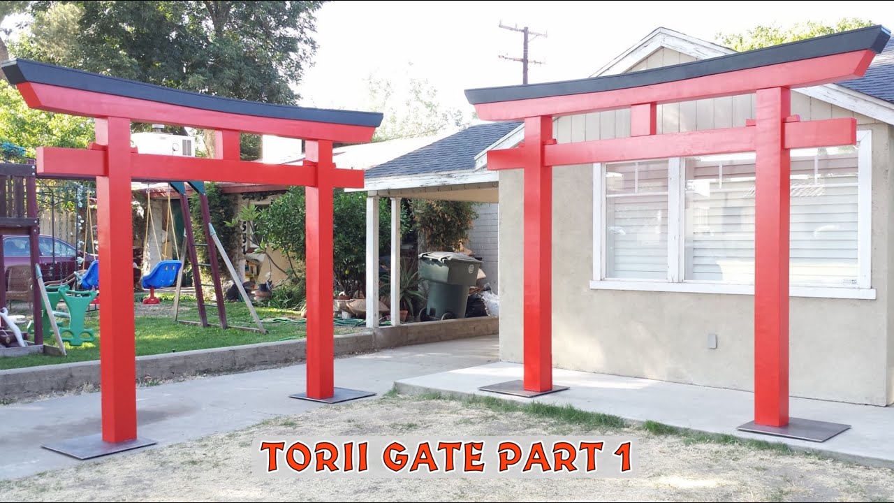 We made TORII Gates for a CHERRY BLOSSOM Display - DIY Cosplay Prop (Pt ...