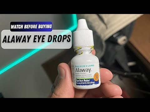 Alaway Allergy Eye Drops Review: Instant Itch Relief? - YouTube