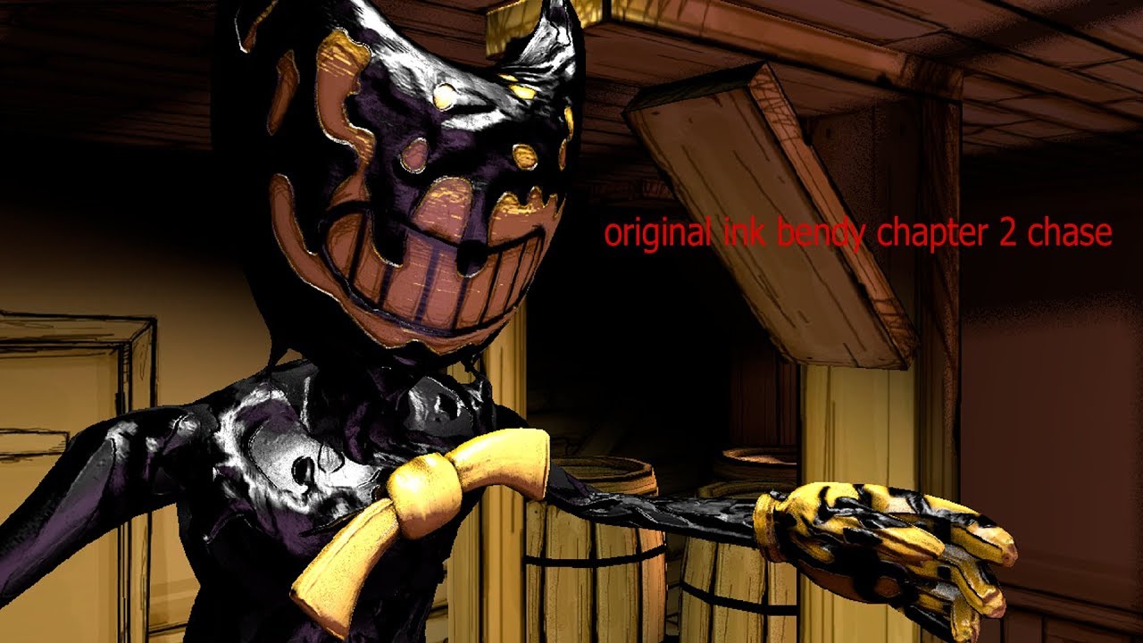 (SFM/BENDY) original ink bendy chapter 2 chase. - YouTube
