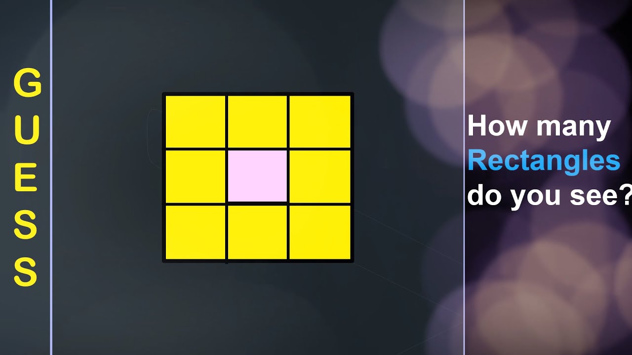 Count The Rectangles - YouTube