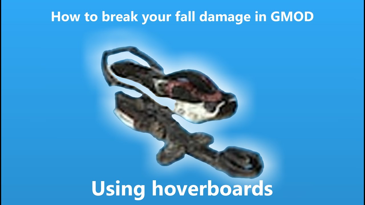 [GMOD] how to not fall damage - YouTube