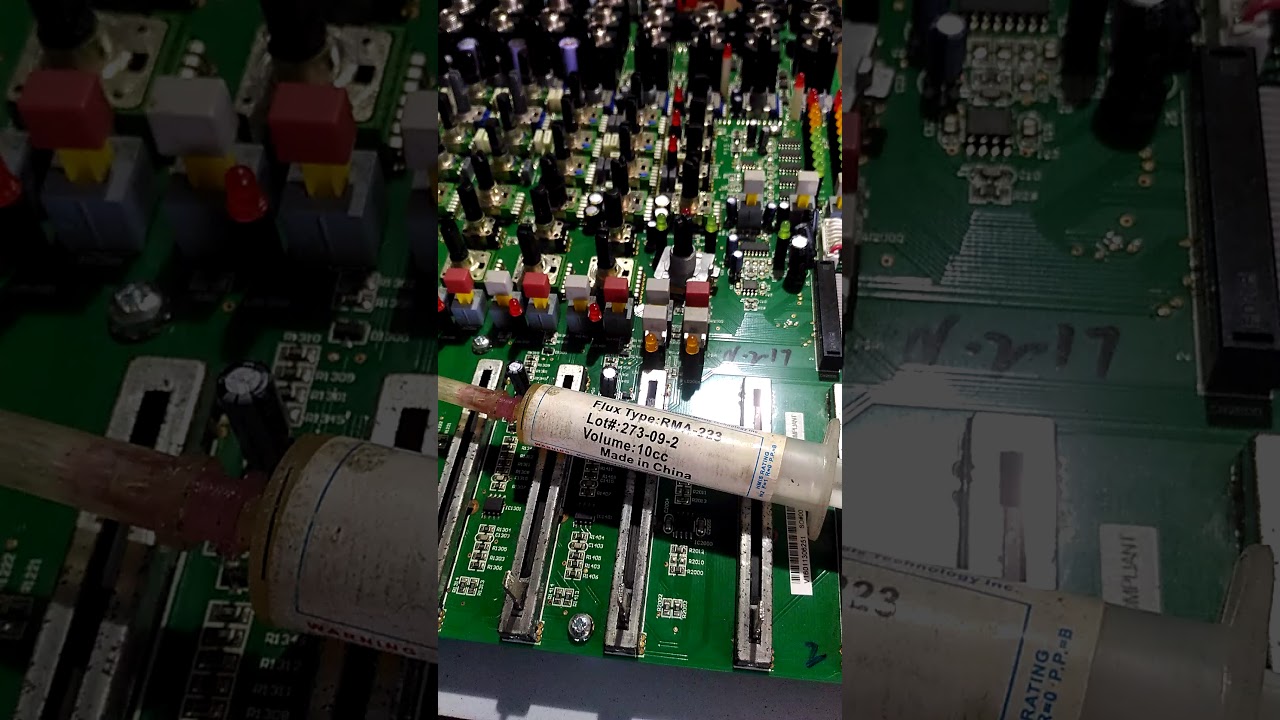 Soundcraft EFX8 mixer repair EASY - YouTube