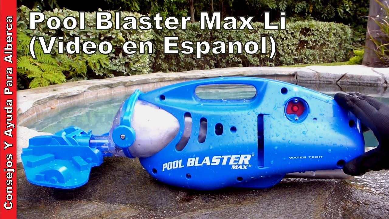 Pool Blaster Max Li en Español - Limpiador a Batería - YouTube