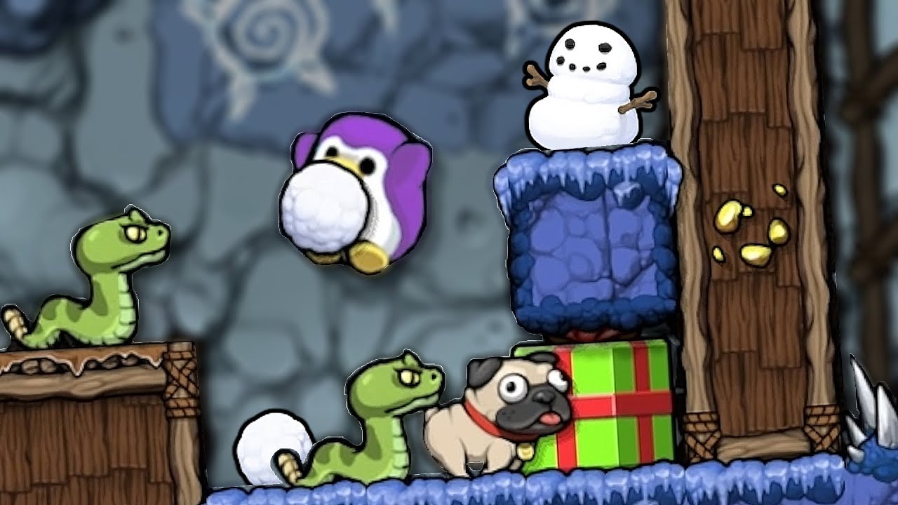 Spelunky 2 but ITS A WINTER HOLIDAY EDITION - YouTube