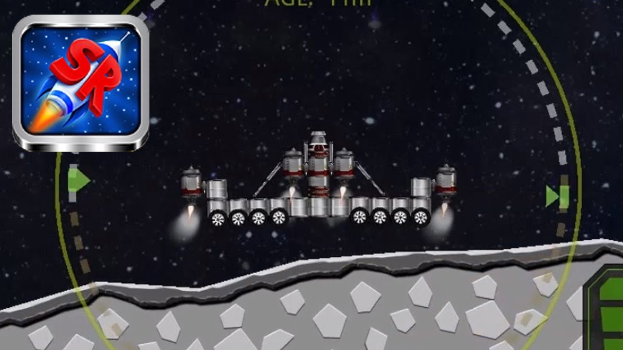 SimpleRockets: Large Smoon Rover Travels Circumference of Smoon and ...