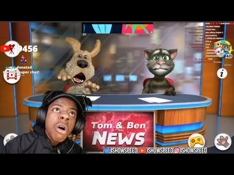 IShowSpeed Play's Tom & Ben News