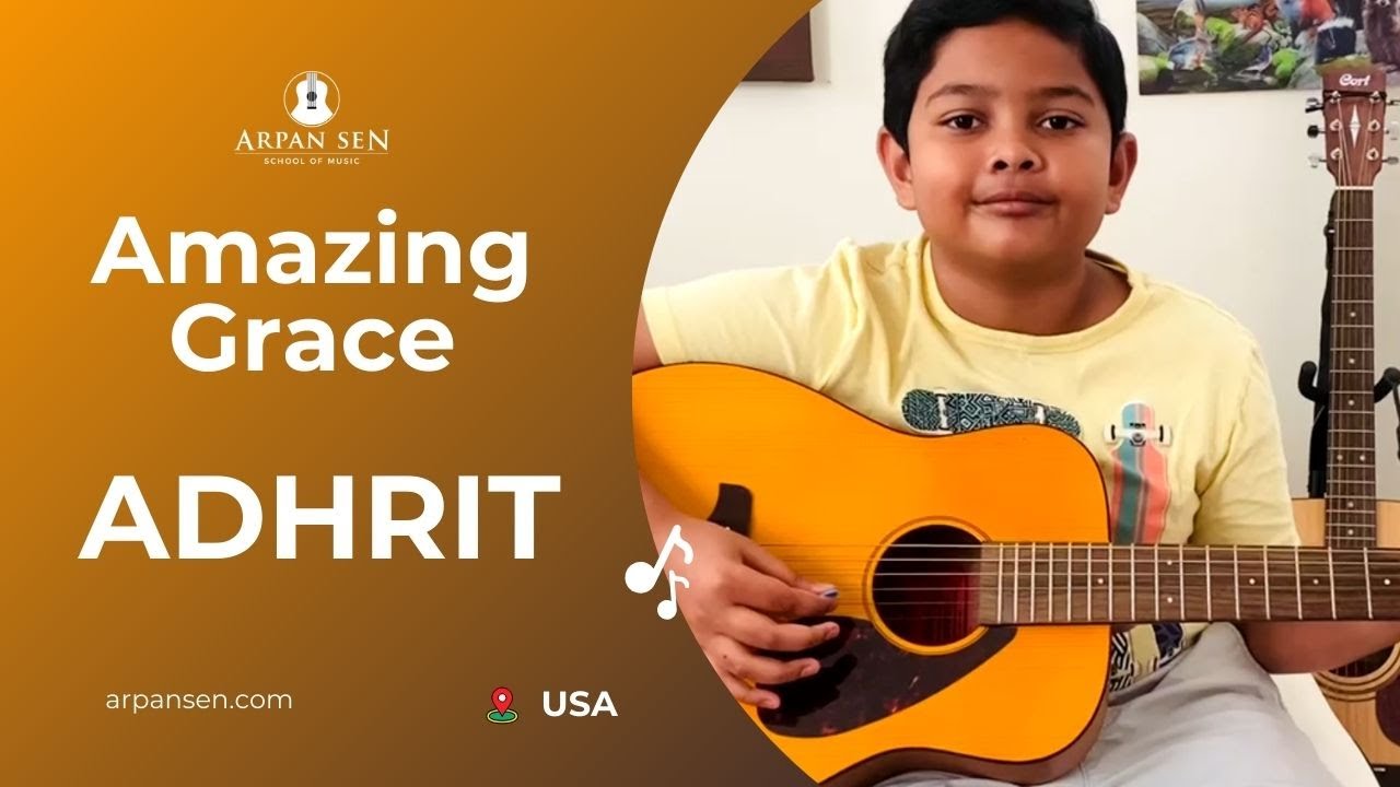 Amazing Grace | Trinity | Adhrit | USA | ASM | Video #145 - YouTube