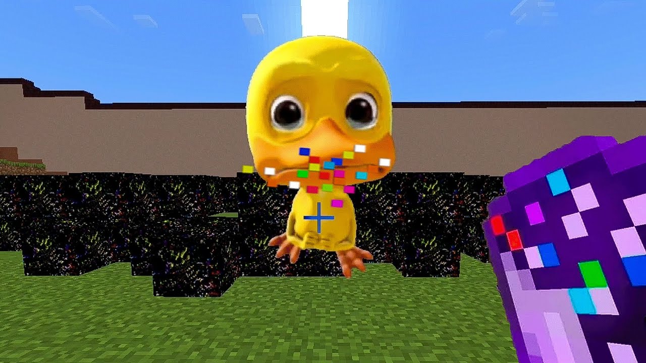 Pibby Glitch CRYING DUCK NEXTBOT Addon in Minecraft PE #Minecraft # ...