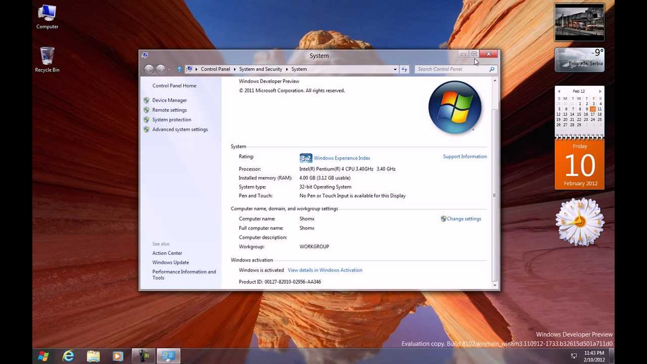 Windows 8 Developer Preview - YouTube