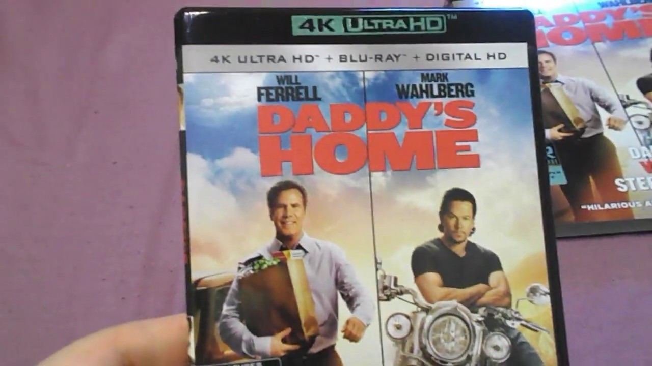 Daddy's Home 4K & Blu-Ray Unboxing Opening, Digital Copy Giveaway, USA ...