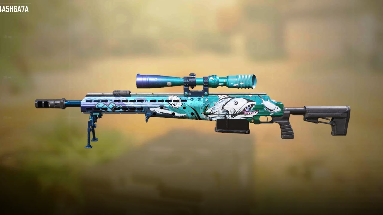 HDR Sniper Rifle Best Gunsmith For Range And Ads In Cod MOBILE 2025🗿 ...