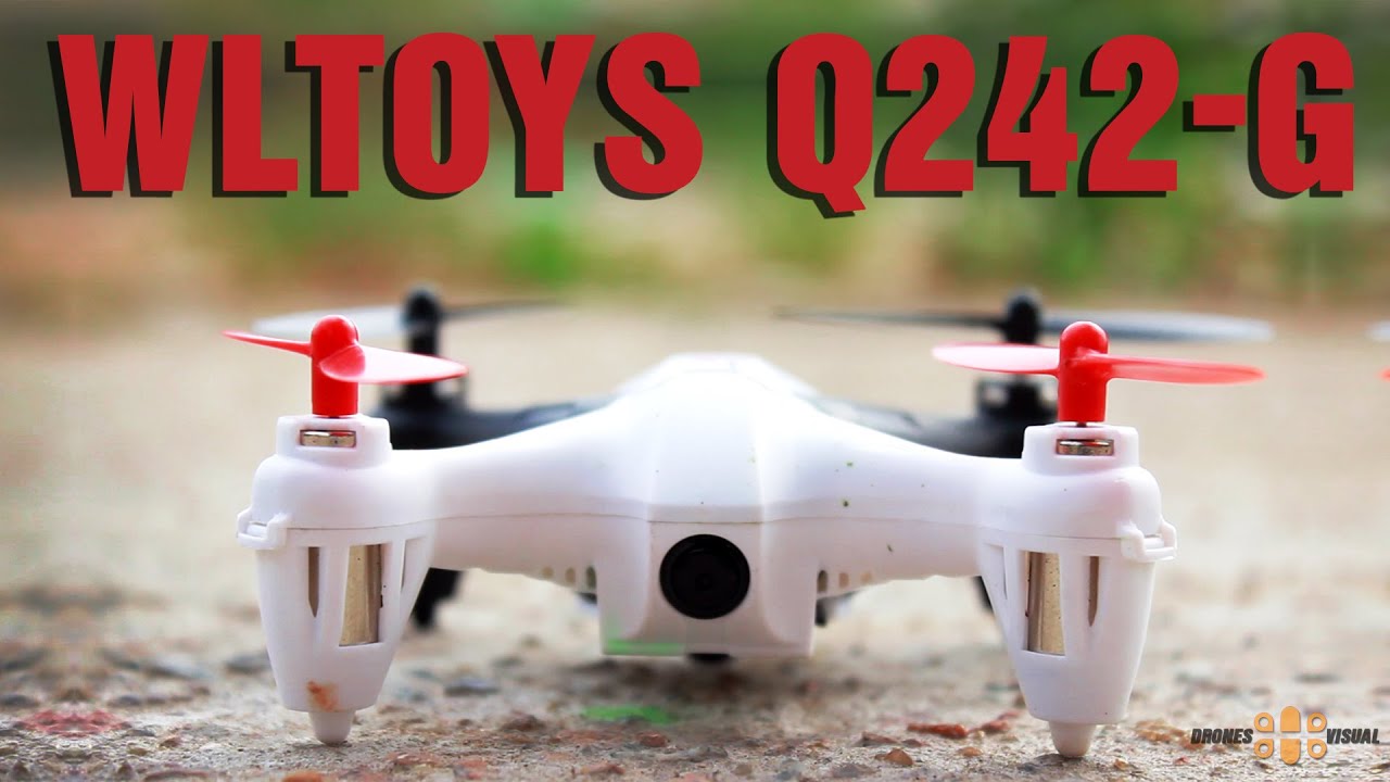 Wltoys Q242 G Mini FPV Drone Review English Banggood - YouTube