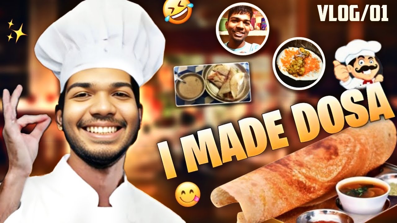 Cooking Dosa With Mom For Laughs 🤣 - YouTube