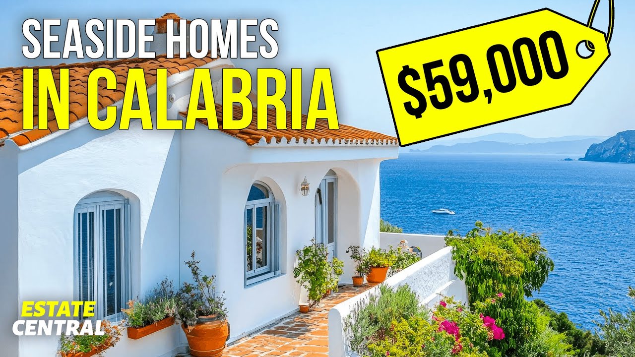 Amazing SEASIDE Homes in CALABRIA, ITALY under $70,000 - YouTube