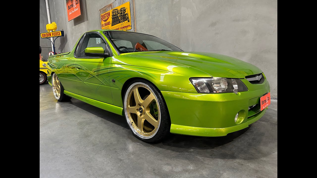 2002 Holden VY SS Modified Utility - YouTube