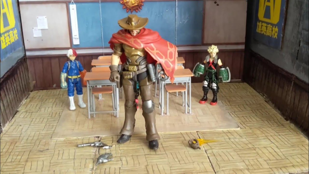 Hasbro's 🎮📺Overwatch Ultimates McCree 🏇 Review - YouTube