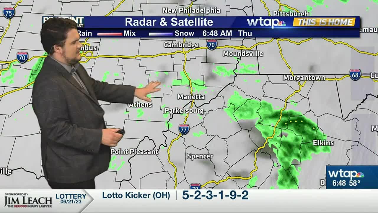WTAP Pinpoint Weather AM Update 6/22 - YouTube