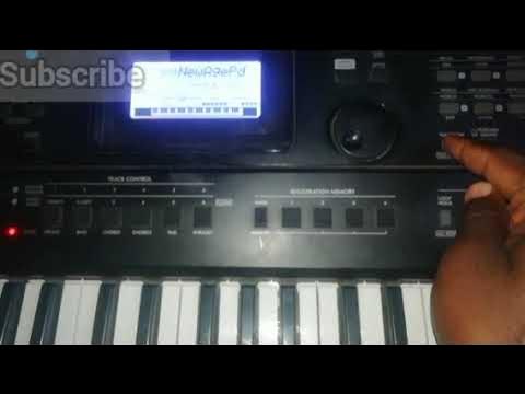 how to set worship on yamaha psr e473 - YouTube