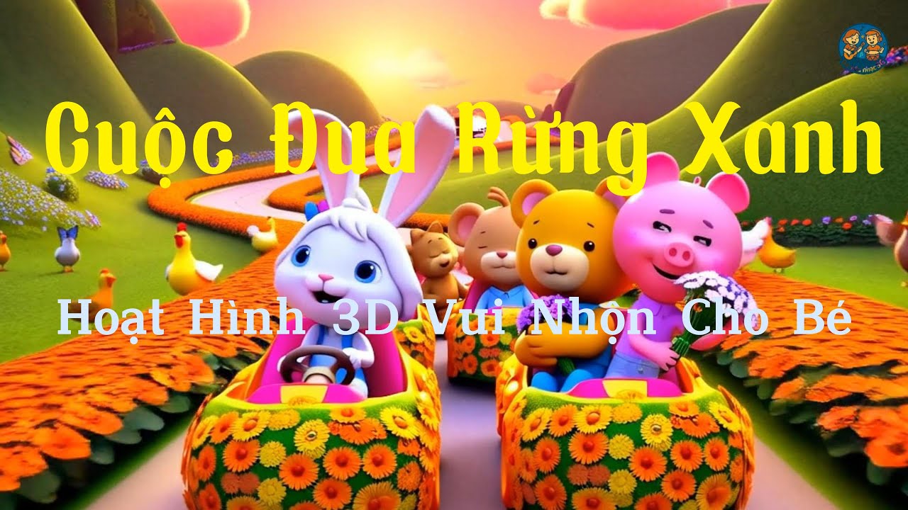 Cuộc Đua Rừng Xanh 🐘 Nhạc Thiếu Nhi Hoạt Hình 3D Hay Nhất 2025#heocon# ...