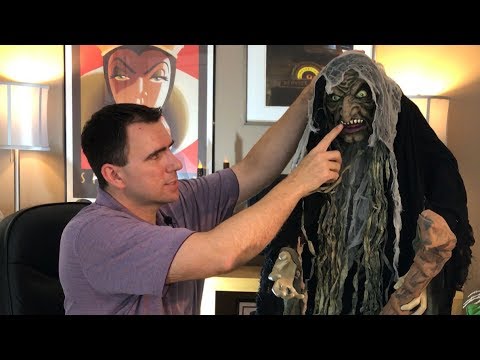 HALLOWEEN REVIEW: Animated Talking Witch by The Gothic Collection - YouTube