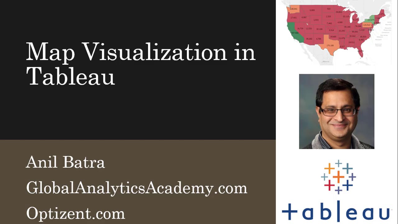 Creating Map Visualization in Tableau - YouTube