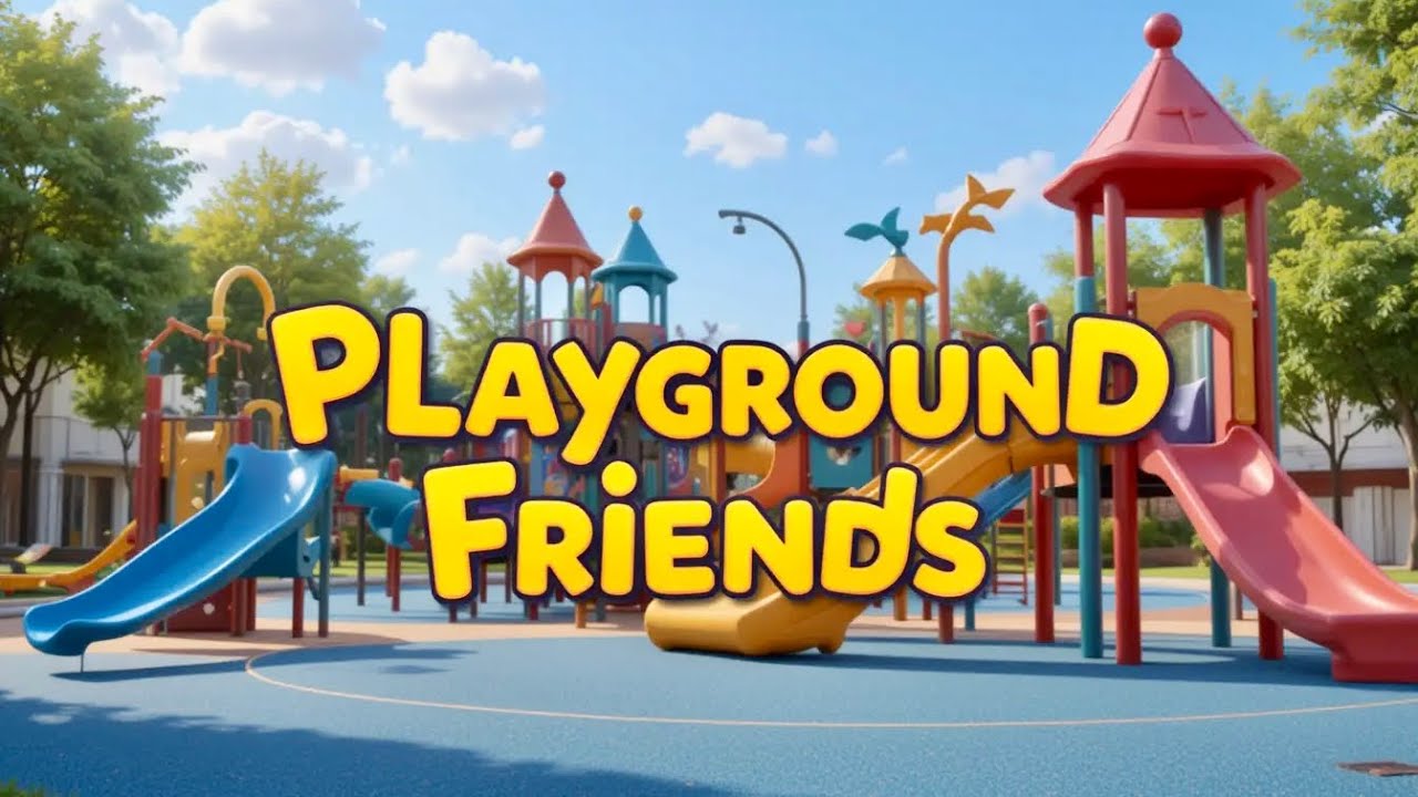 Playground Friends 🎠 | Fun Nursery Rhyme for Kids - YouTube