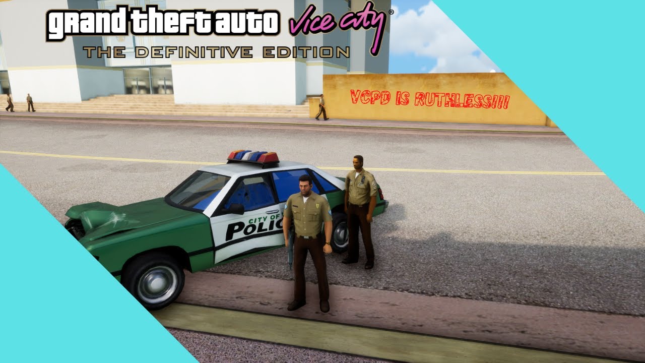 VCPD is ruthless - Grand Theft Auto: Vice City - The Definitive Edition ...