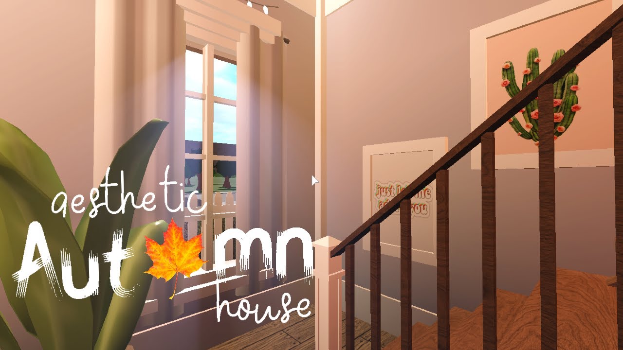 Aesthetic Autumn House | BLOXBURG - YouTube